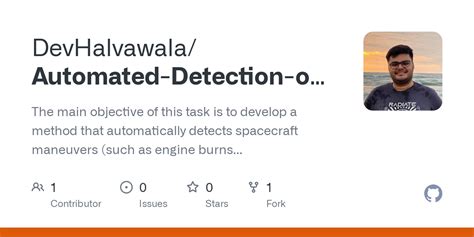 Github Devhalvawala Automated Detection Of Spacecraft Maneuvers Through Orbital Data Analysis