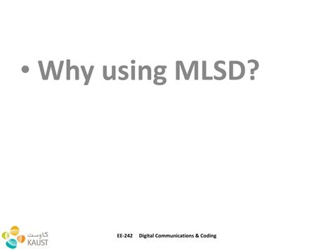 Ppt Maximum Likelihood Sequence Detection And The Viterbi Algorithm Powerpoint Presentation Id