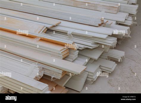 Interior Construction Of Housing Project With Moulding Building Installation Installed And