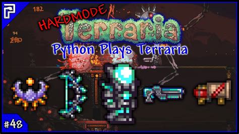 Python Plays Terraria Python The Ranger Endurance Battles Lets Play Terraria 13 Pc