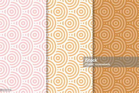 기하학적 배경입니다 오렌지 원활한 배경 화면입니다 컬러 세트 0명에 대한 스톡 벡터 아트 및 기타 이미지 0명 기하 도형 대칭 Istock