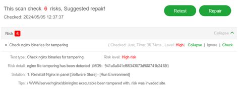 Nginx File Tampering After Updating To 1255 Aapanel Free Hosting Control Panel One Click