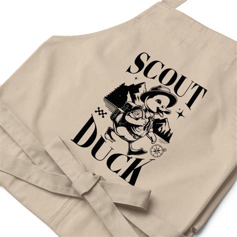 Scout Duck Apron Hiking Duck Kitchen Apron Adventure Themed Cooking