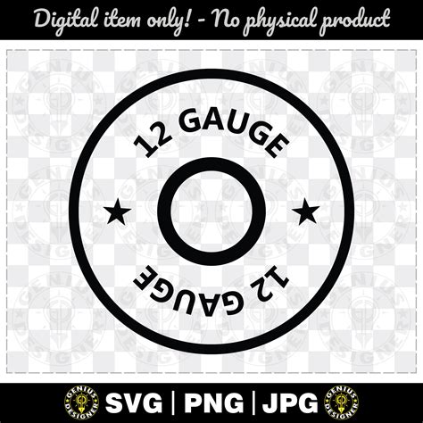 Shotgun Shell Clip Art Black And White