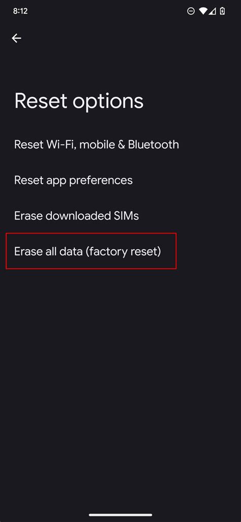 How To Factory Reset Android Devices Android Authority