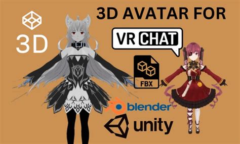 Create Custom 3d Vrchat Avatar Model Vrc Avatar Furry Nsfw By Vivanexper11 Fiverr
