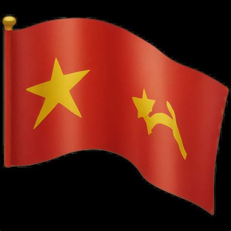 Soviet Flag Emoji Ai Emoji Generator