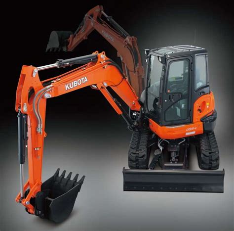 Kubota U55 4 Mini Excavator Specs Weight And Dimensions Codeready