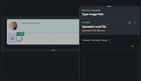 How To Set Image From Widget Status