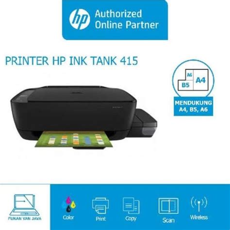 Jual Hp Ink Tank Wireless 415 All In One Printer Hp 415 [print Scan Copy] Shopee Indonesia