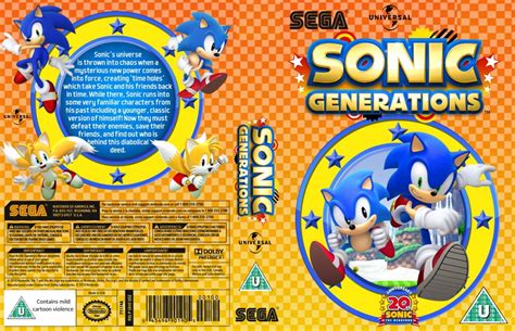 Sonic Generations Dvd Cover Universal By Ill Greed On Deviantart
