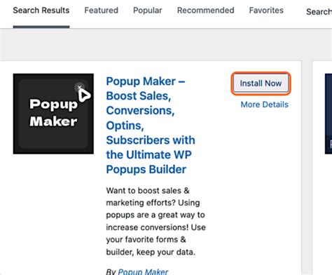 Create Your First Popup Popup Maker