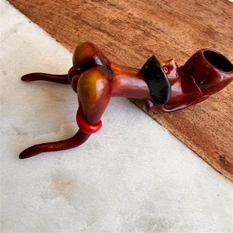 Cool Pipes Prank Gift Sex Position Wood Tobacco Pipe Etsy