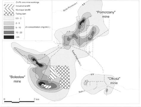 Spatial Distribution Ofiron In Groundwater Ofthe Triassie Aquifer Download Scientific Diagram