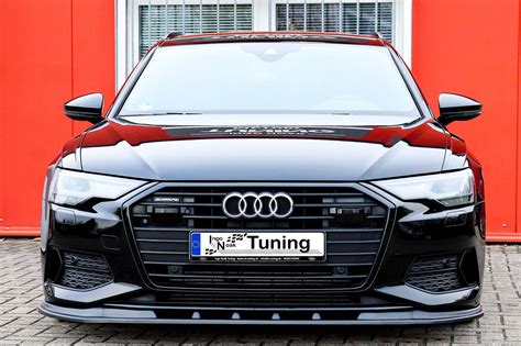 Spoilerschwert Frontspoiler Splitter Aus Abs Passend Für Audi A6 C8 F2