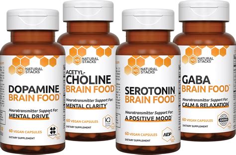 Natural Stacks Brain Food Bundle For Motivation Clarity