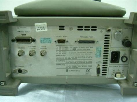 Agilent Hp 35670A Dynamic Signal Analyzer W Manuals