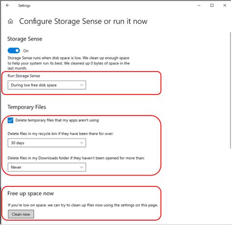 Fix Windows 10 Disk Space Issues Automatically With Storage Sense Device Management Blog