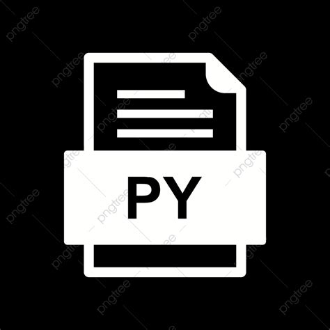 document file folder vector art png py file document icon document