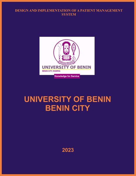 Design And Implementation Of A Patient Management System Best Bookstore In Nigeria Buy Books