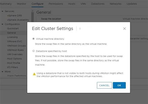 Error When VMotioning Or Storage VMotioning The Object Vim Datastore Datastore XXXX Has