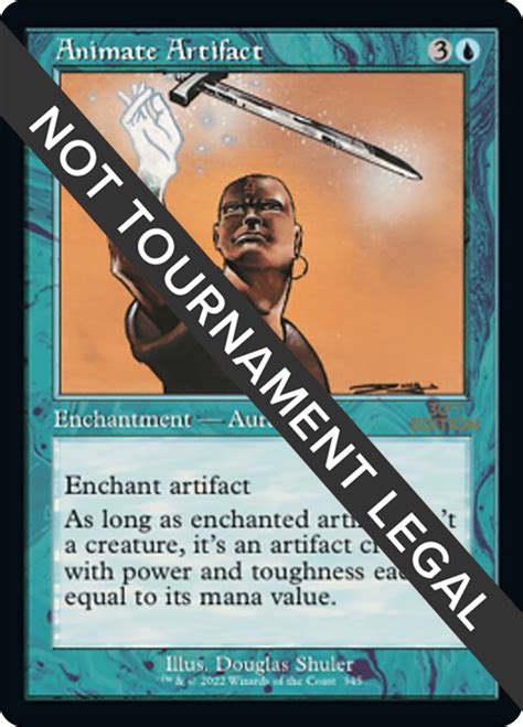 Animate Artifact Retro Frame 30th Anniversary Edition Magic The