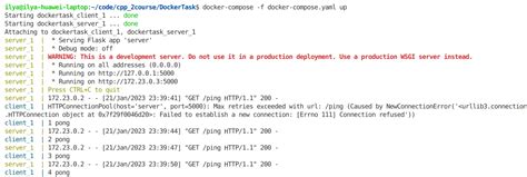 Github Gaussiandradocker Compose Ping