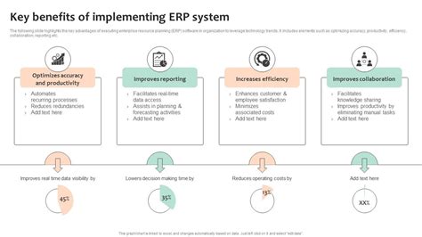 key benefits of implementing erp system optimizing business processes