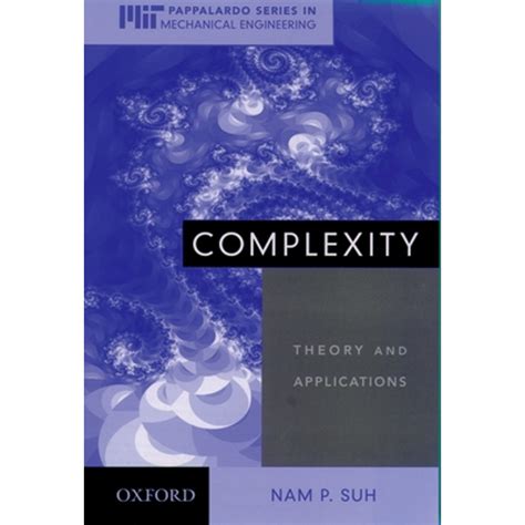 Pre Owned Complexity Theory And Applications Mit Pappalardo Series In