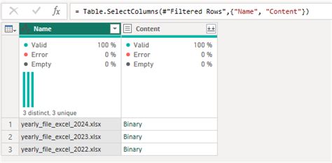 Combine Files Quickly In Power Query