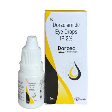 Dorzolamide Hydrochloride Ip 2 5 Ml At ₹ 385 Piece In Panchkula Id