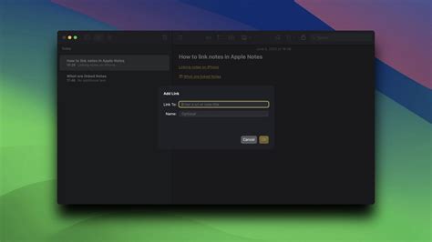 How To Link Notes In Apple Notes On Mac And Iphone Appsntips