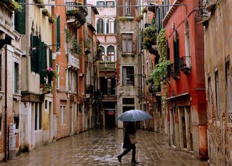 Rainy Day Venice Italy