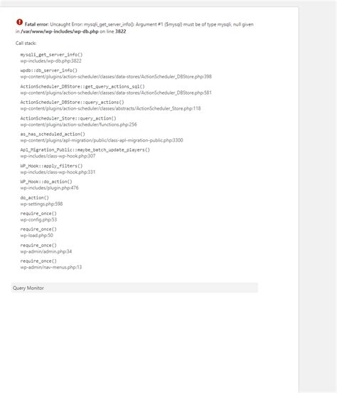 fatal error when using version 3 5 3 with mariadb · issue 887 · woocommerce action scheduler