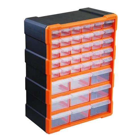 39 Multi Drawer Storage Cabinet Organiser TOPIND Plastic Parts Storage Wall Mount Hardware