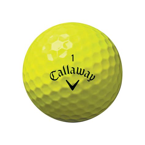 Callaway Golf Balls Yellow And Black At Mae Burley Blog