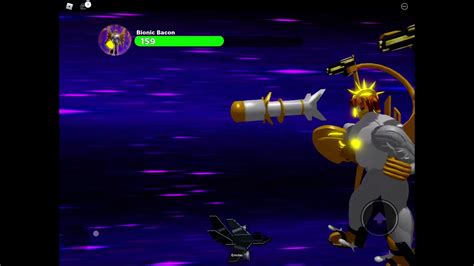 Bionic Bacon New Boss No Damage On Mobile 👽 Mega Noob Simulator