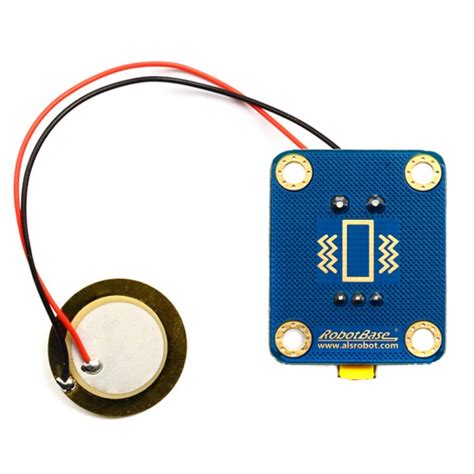 Mini Ceramic Piezo Vibration Sensor Module Analog Signal Output For