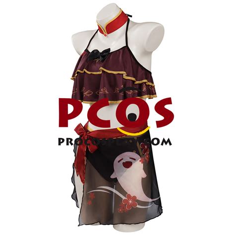 Genshin Impact Hu Tao Cosplay Swimsuit C08208 Best Profession Cosplay