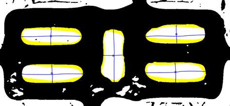 Python Collecting The Nonzero Pixels For All Different Contours
