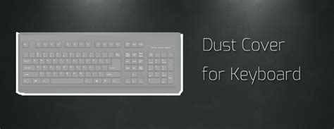 Keyboard Dust Cover Universal Pc Computer Desktop Keyboard