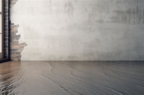 Flood Indoor Generate Ai Stock Illustration Illustration Of Building 282299506