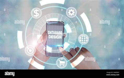 Handwriting Text Writing Database Design Conceptual Photo Organisation Of Data According To A