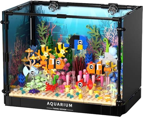 Gotimon Clownfish Coral Eco Tank Building Blocks Toys