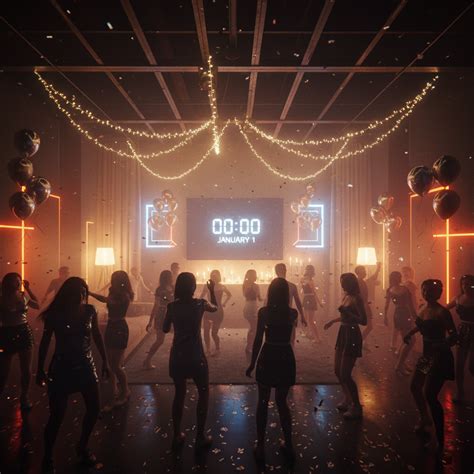 New Year Party Background 4k 4k Free Download 2026