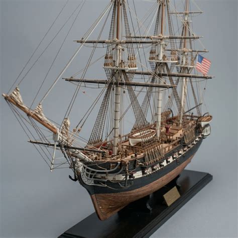 Uss Constitution Ship Model Custom Old Ironsides Scale Replica