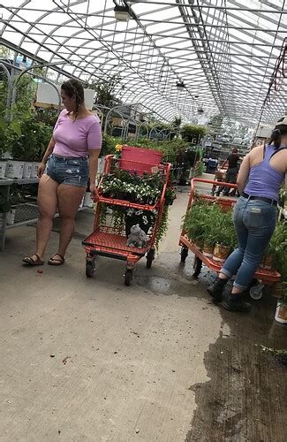 Pigtails Blonde Milf With Huge Curves In Home Depot Pt3 Tight Jeans