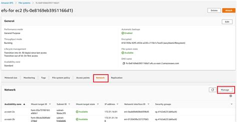 How To Mount Elastic File System Efs To Amazon Ec2 Instance