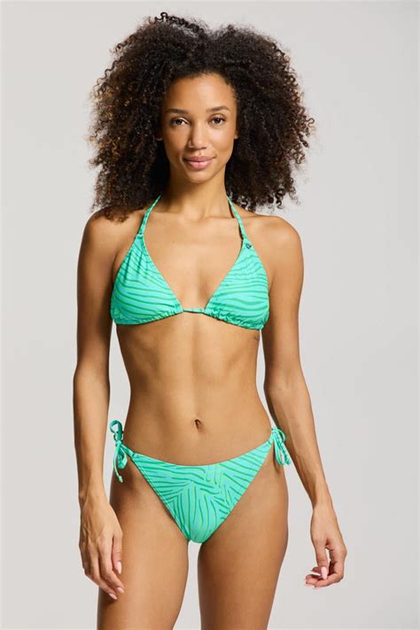 Shiwi The Sunshine Brand Voorgevormde Triangel Bikini Lynn Lichtgroen