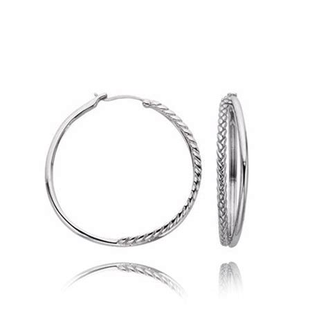 Detached Braid Hoop Earrings